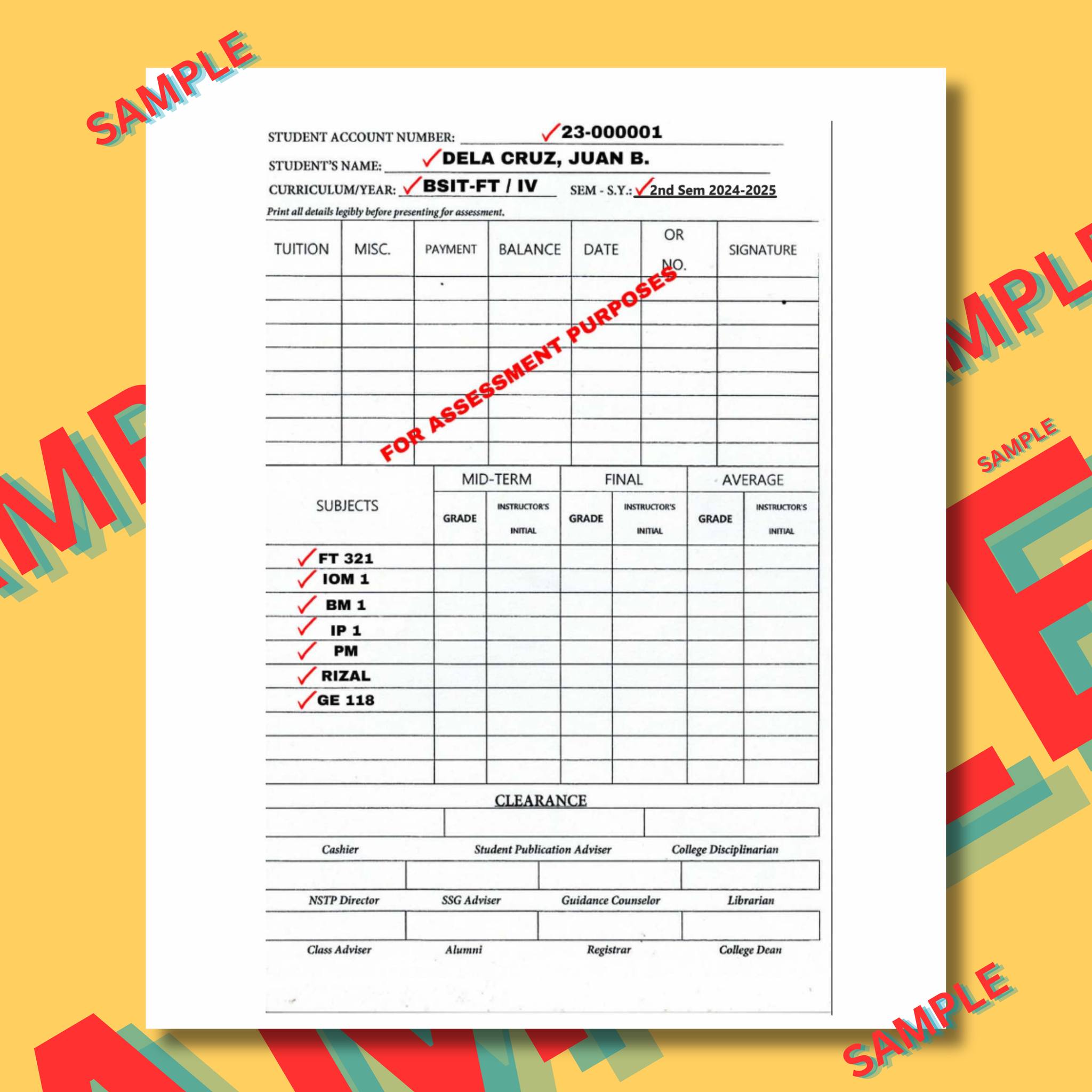 ZPPSU Assessment Procedure | Zamboanga Peninsula Polytechnic State ...