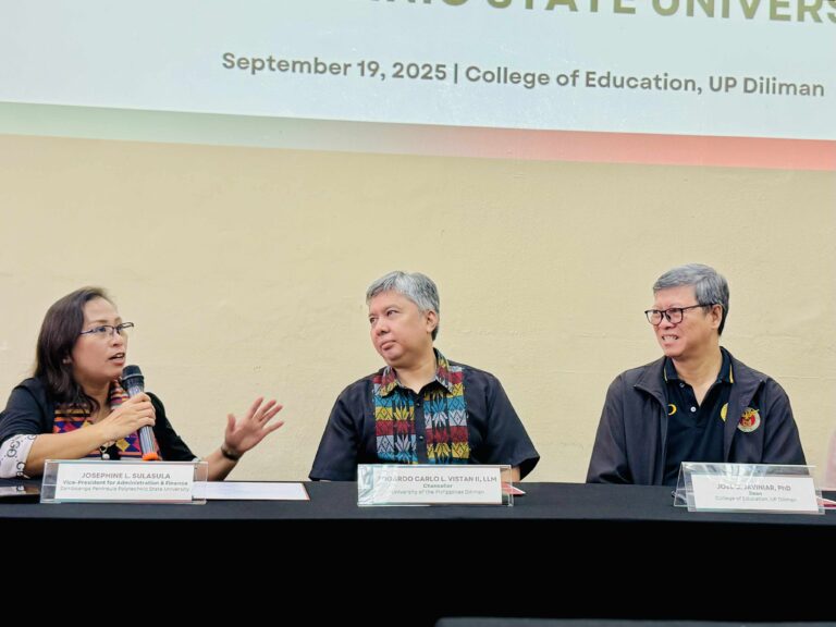 ZPPSU inks academic partnership with UP Diliman | Zamboanga Peninsula ...